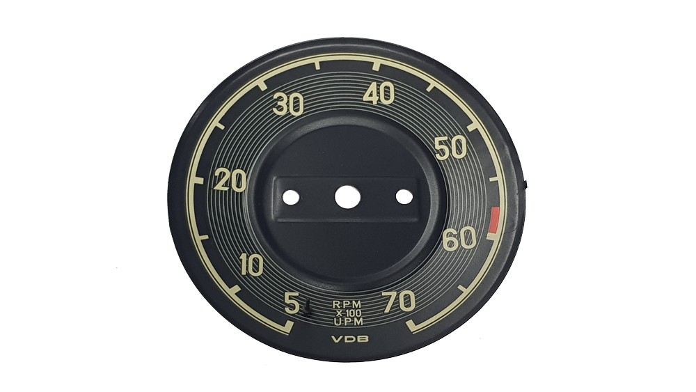 Tachometer RPM Dial Face - 190SL W121 - Classic Mercedes Parts